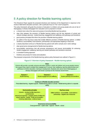 Pathways to re engagement through flexible learning options | PDF