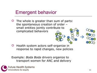 Pathways to Scaling up Health Services in Complex Adaptive Systems | PPT
