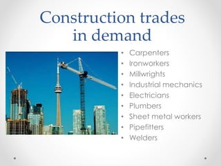 Pathways to skilled trades | PPT