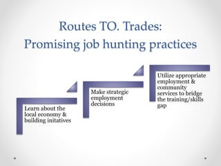 Pathways to skilled trades | PPT