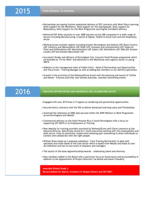 Pathway Group: TIMELINE | PDF
