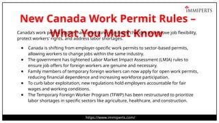 Pathway to Canada_ Understanding Work Permits & Permanent Residency.pptx