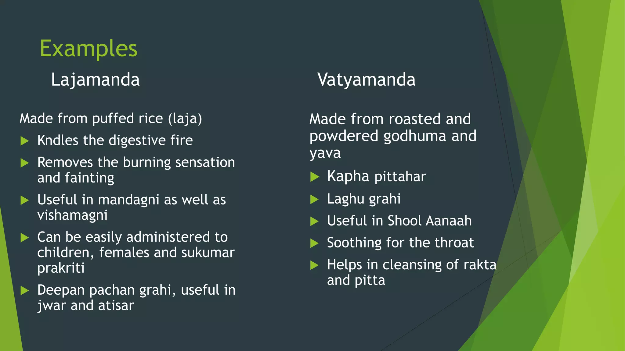 An insight into the applications of Pathya Kalpana | PPTX