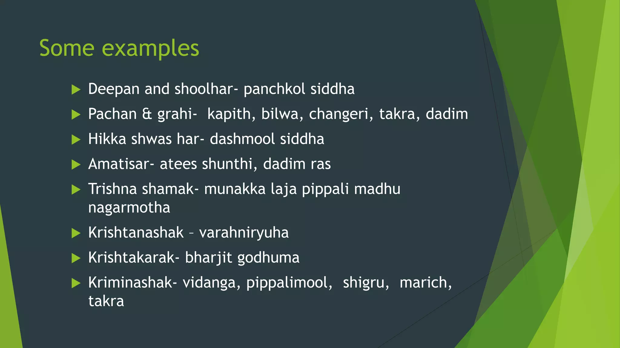 An insight into the applications of Pathya Kalpana | PPTX