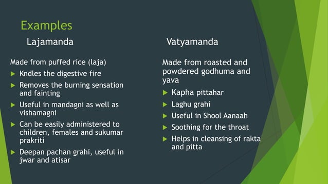 An insight into the applications of Pathya Kalpana | PPTX