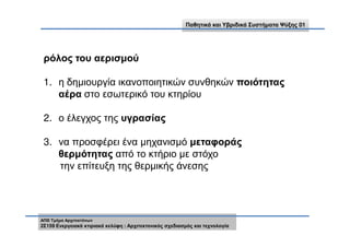 Παθητικά και Υβριδικά Συστήματα Ψύξης | PDF