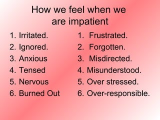 Patience | PPT