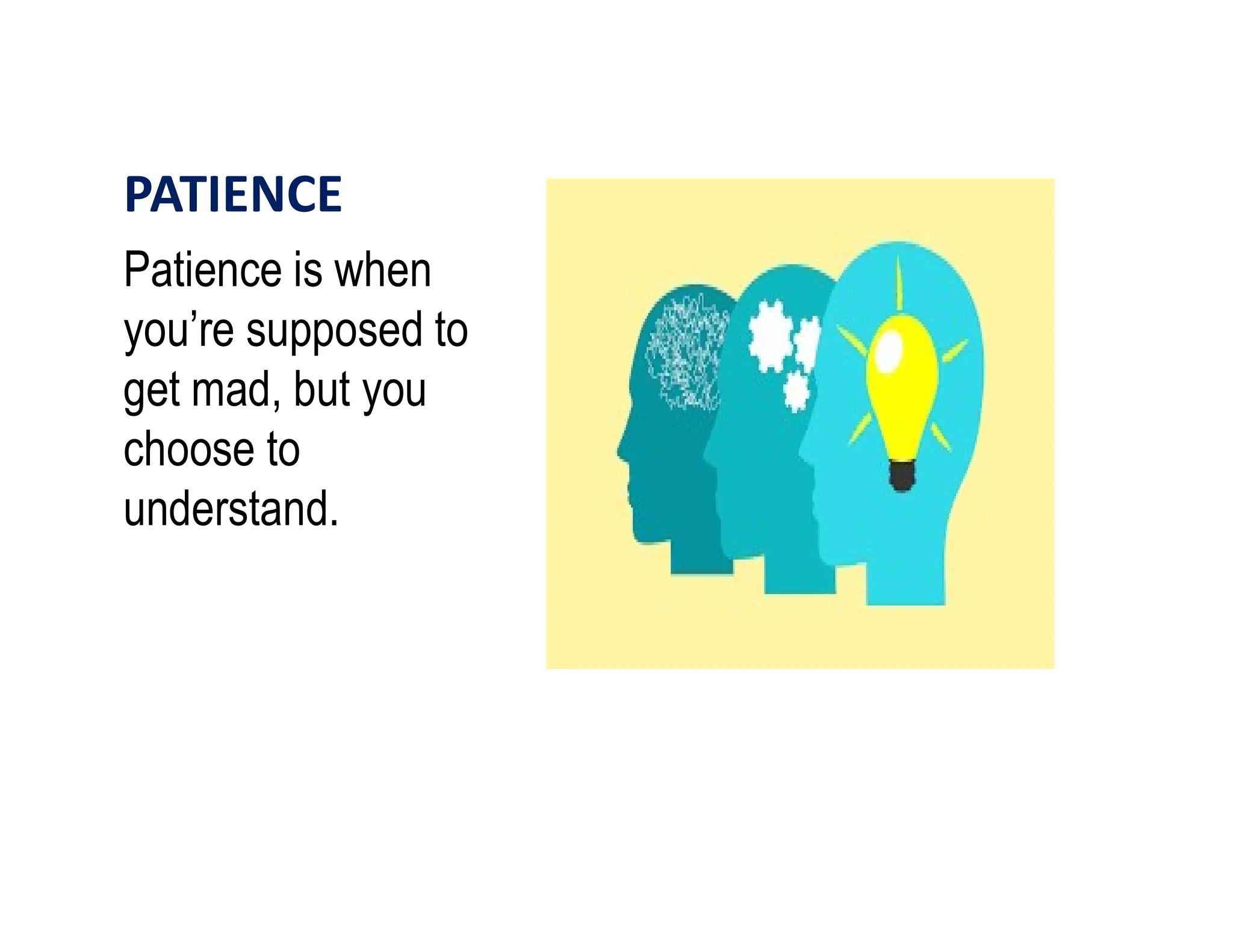 PATIENCE -The road to wisdom............ | PDF