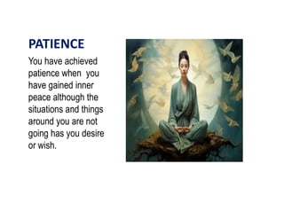 PATIENCE -The road to wisdom............ | PPT