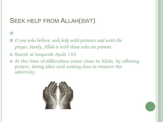 Patience - Sabr | PPTX