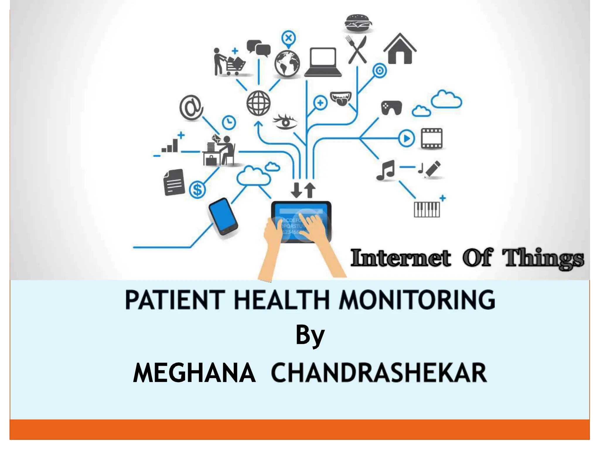 patient monitoring using iot and heart beat sensor | PPT