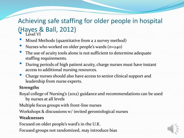 Patient acuity | PPTX