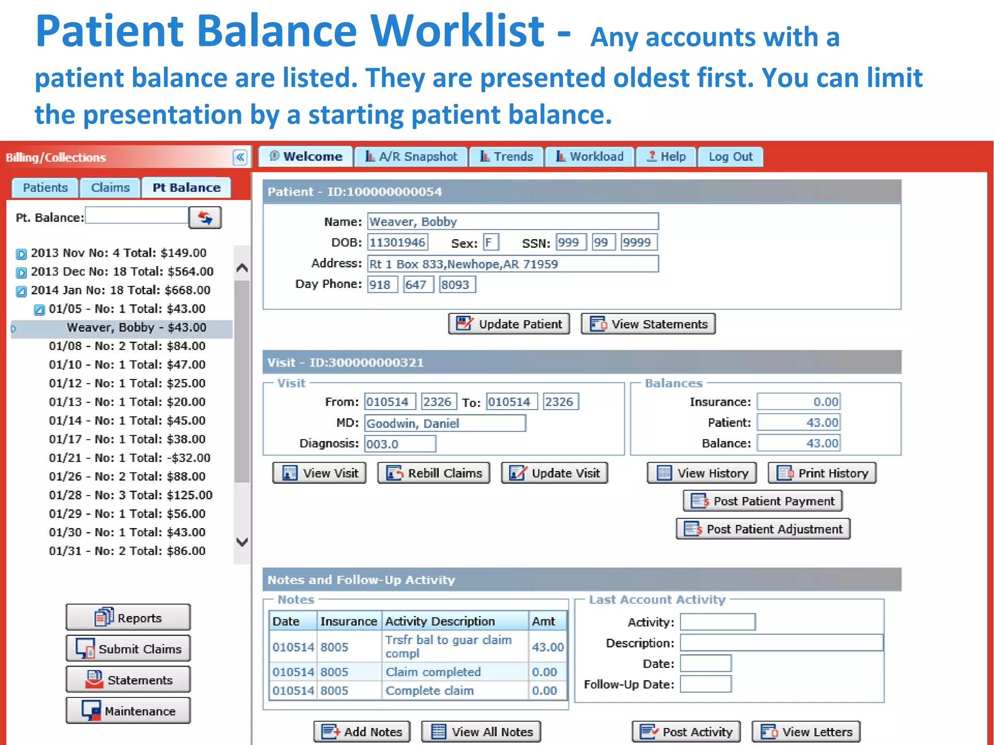 Patient balance-worklist-gallery | PPT | Free Download