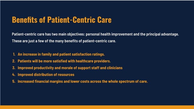 Patient-Centric Care: An Innovative Approach to Healthcare | PPT