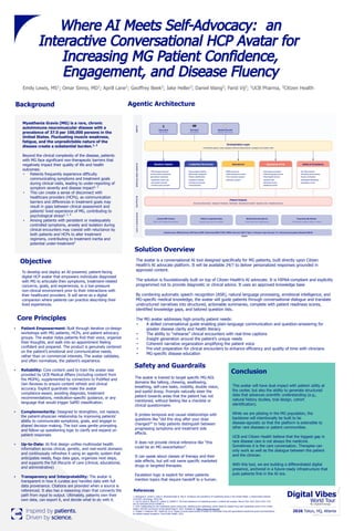 Patient-Facing HCP Avatar - Scientific Poster | PDF