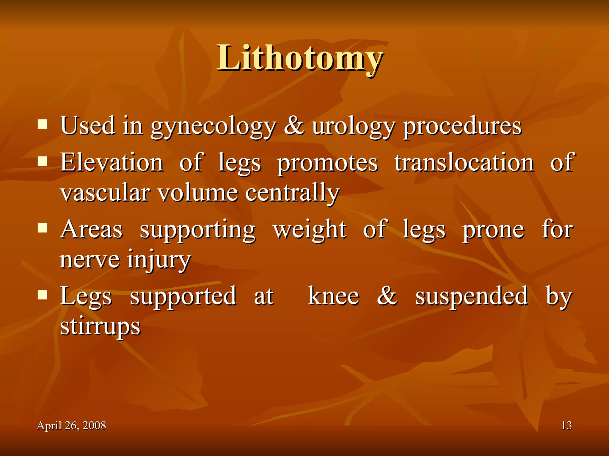 Patient Positioning | PPT