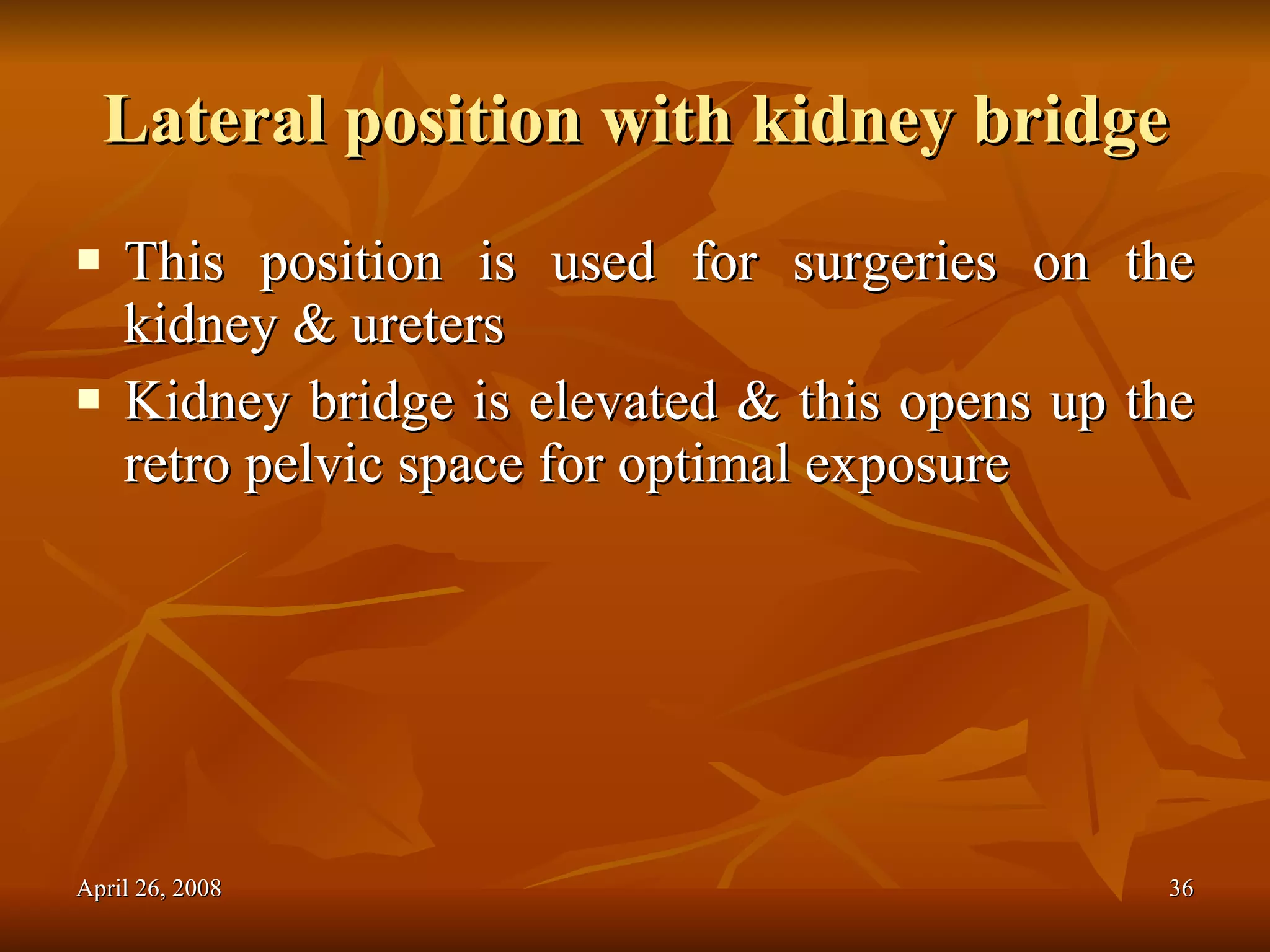 Patient Positioning | PPT