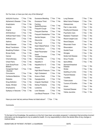 Patient-Registration-Medical-History-Form | PDF
