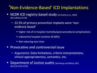 Patient Selection for Primary Prevention Implantable Cardioverter ...