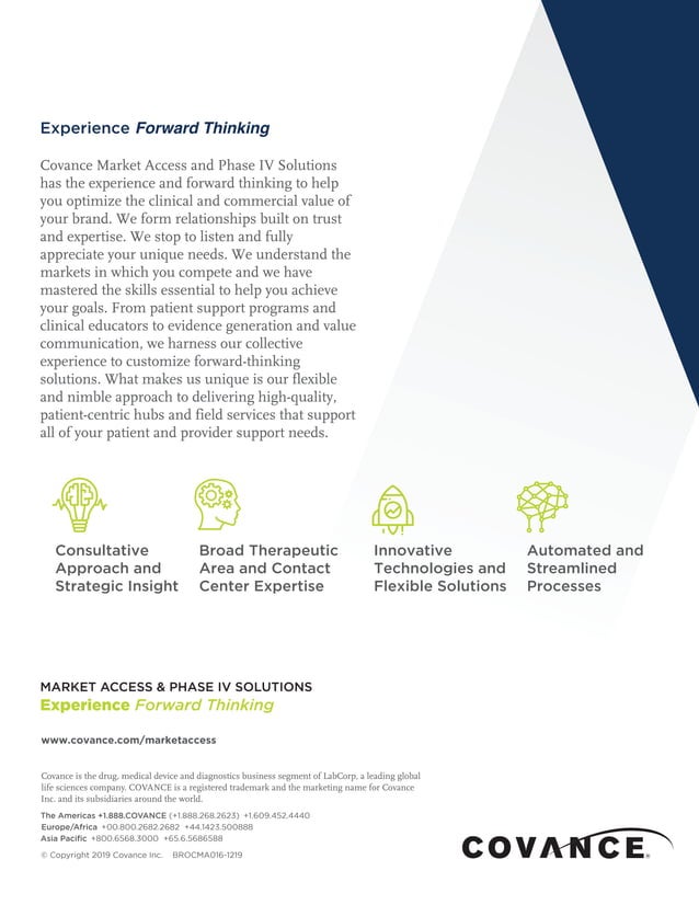 Optimizing Each Patient's Product Access Experience | PDF