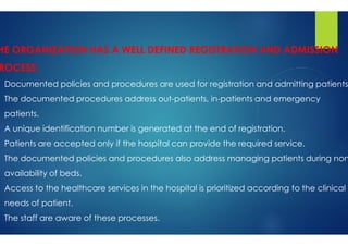Patient Admission Process in Healthcare Sector | PDF