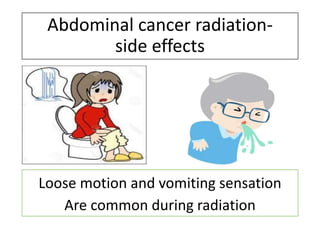 Patient advice during abdominal cancer radiation.pptx | Cancer ...