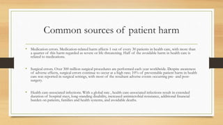 Patient and health member safety for nursing | PPTX