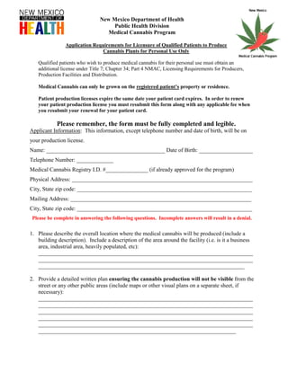 Patient application 6 28-10 | PDF | Diseases and Conditions | Medical ...