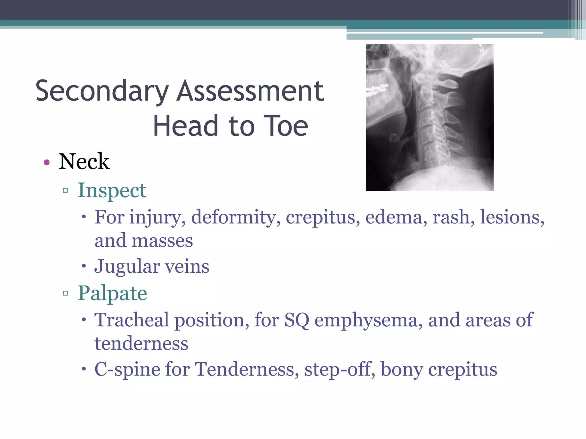 Patient assessment | PPTX