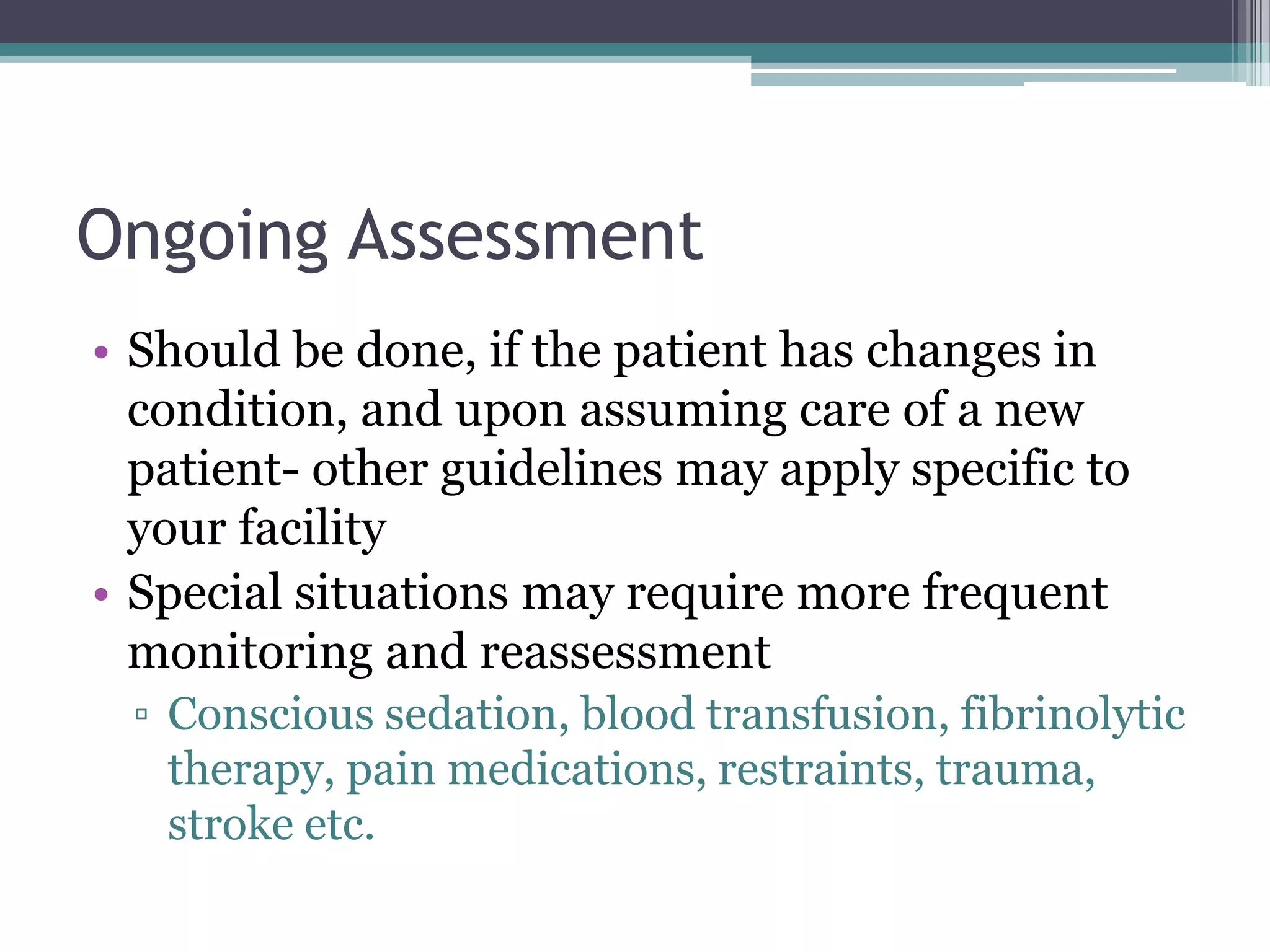 Patient assessment | PPTX