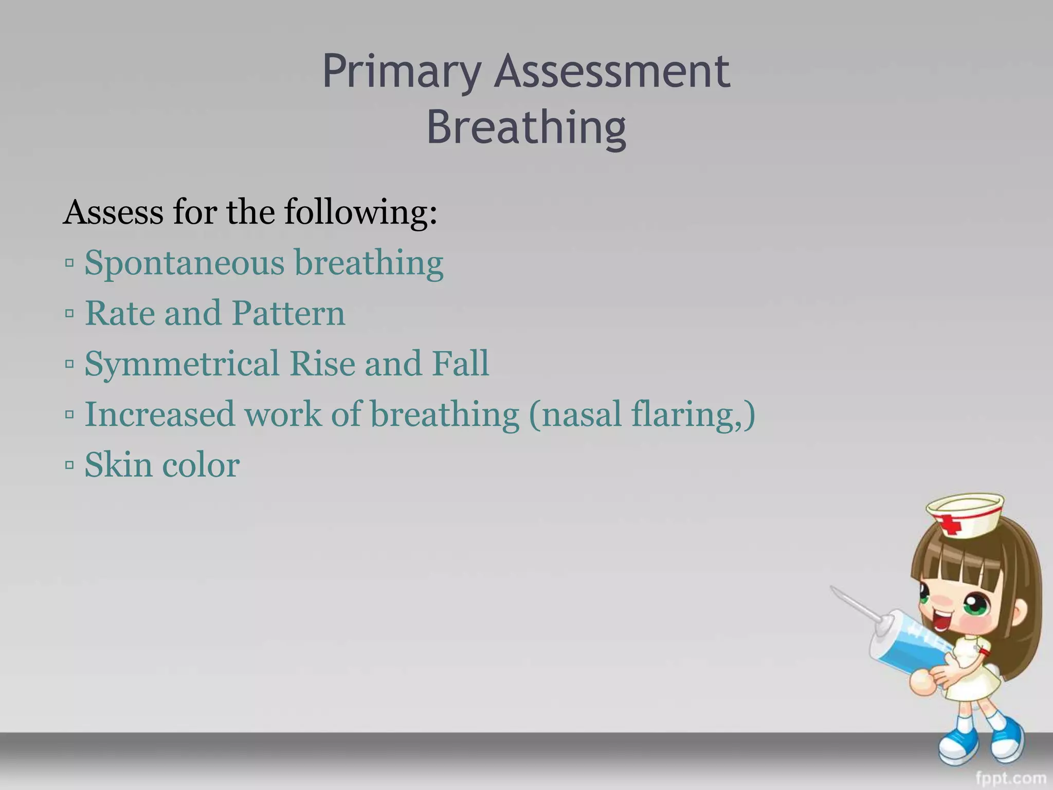 Patient Assessment in the Emergency Room Department | PPT