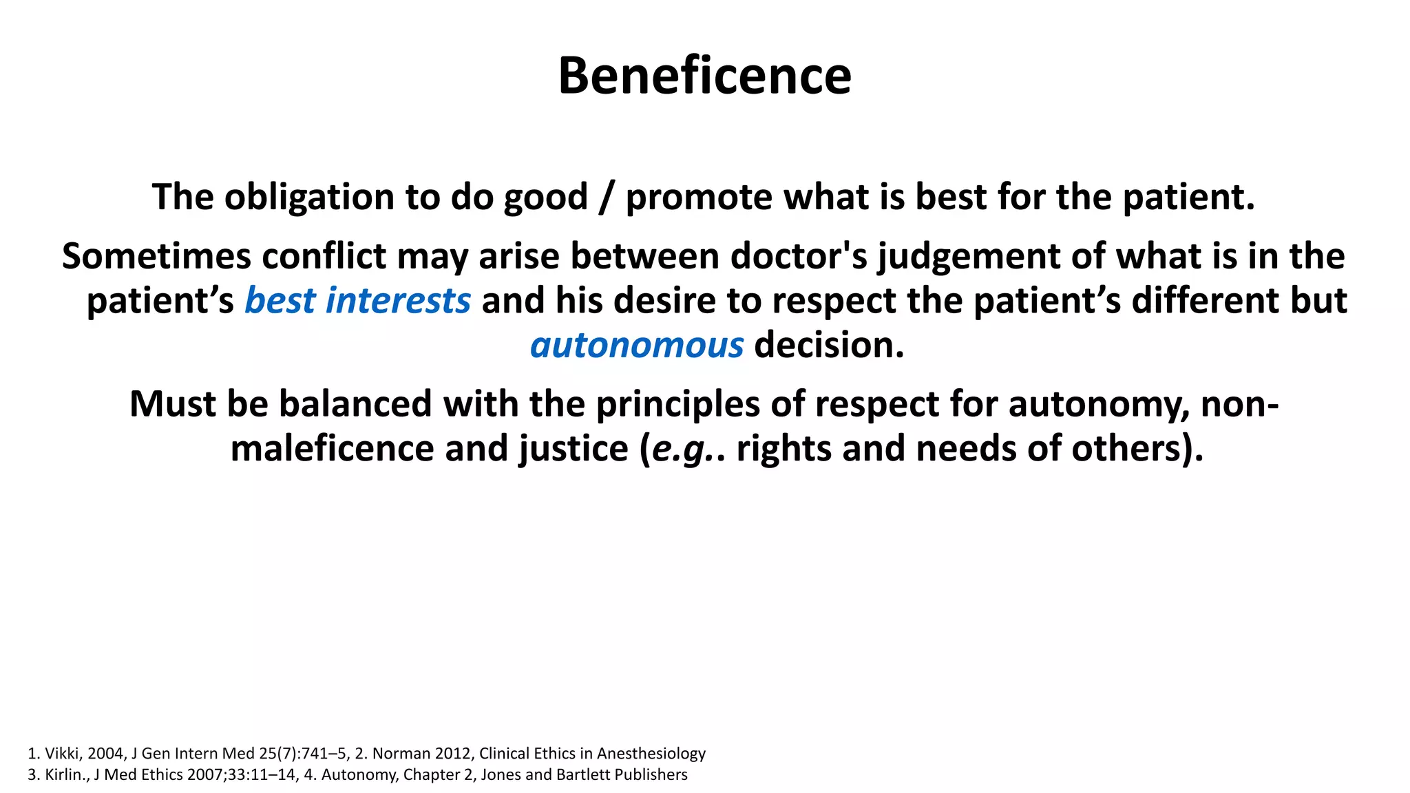 Patient autonomy and truth telling ver 2.0 | PPTX