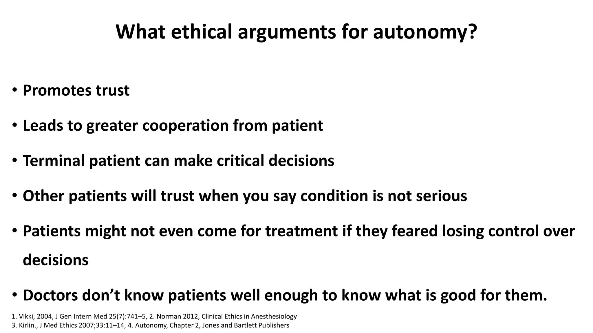 Patient autonomy and truth telling ver 2.0 | PPTX