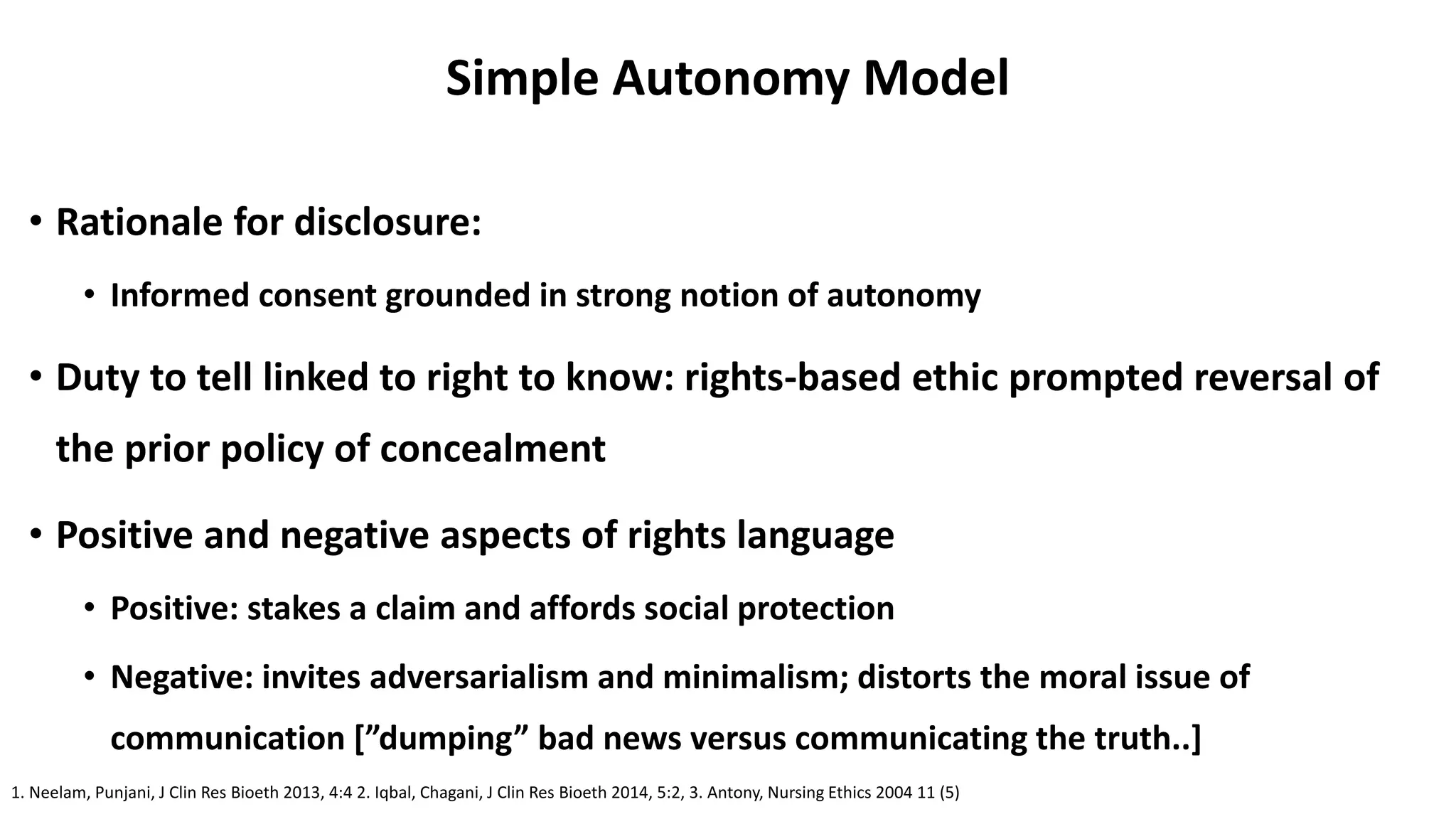 Patient autonomy and truth telling ver 2.0 | PPTX