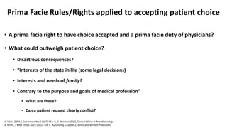 Patient autonomy and truth telling ver 2.0 | PPTX