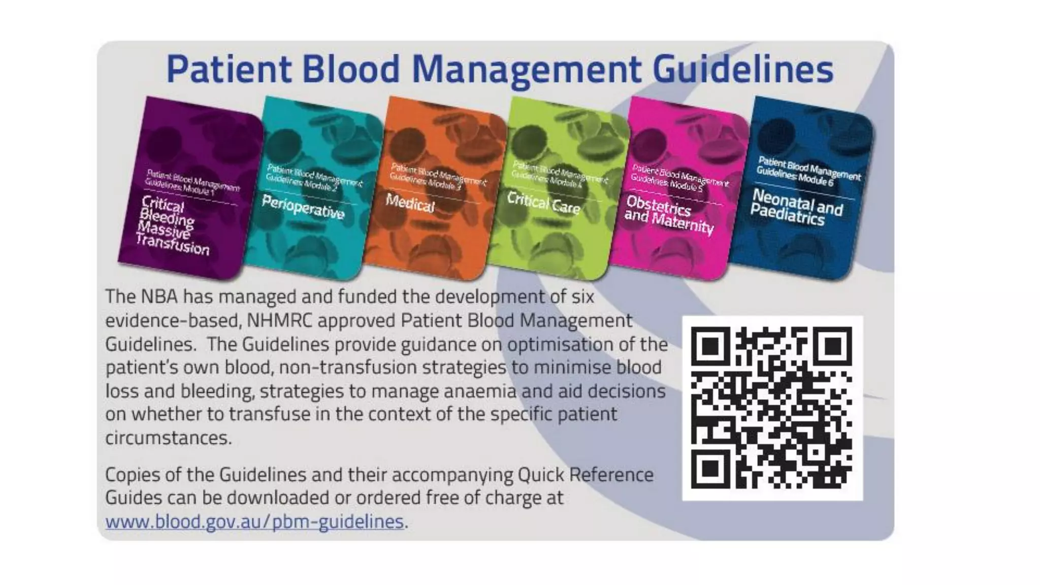 Patient Blood Management | PDF