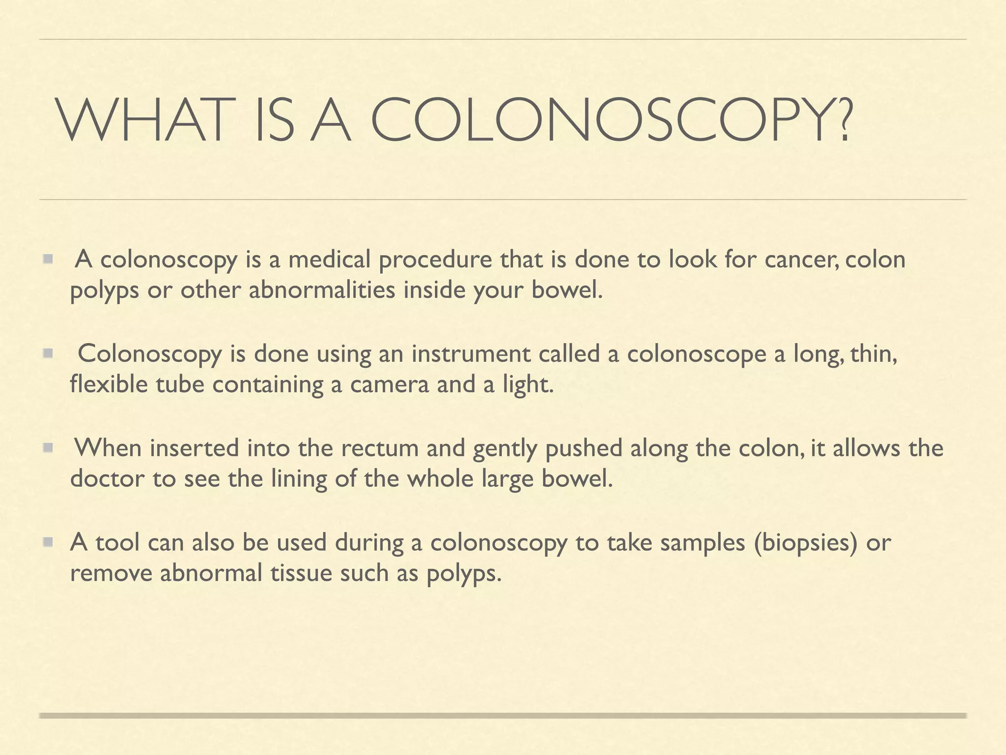 Gastroscopy and Colonoscopy | PDF