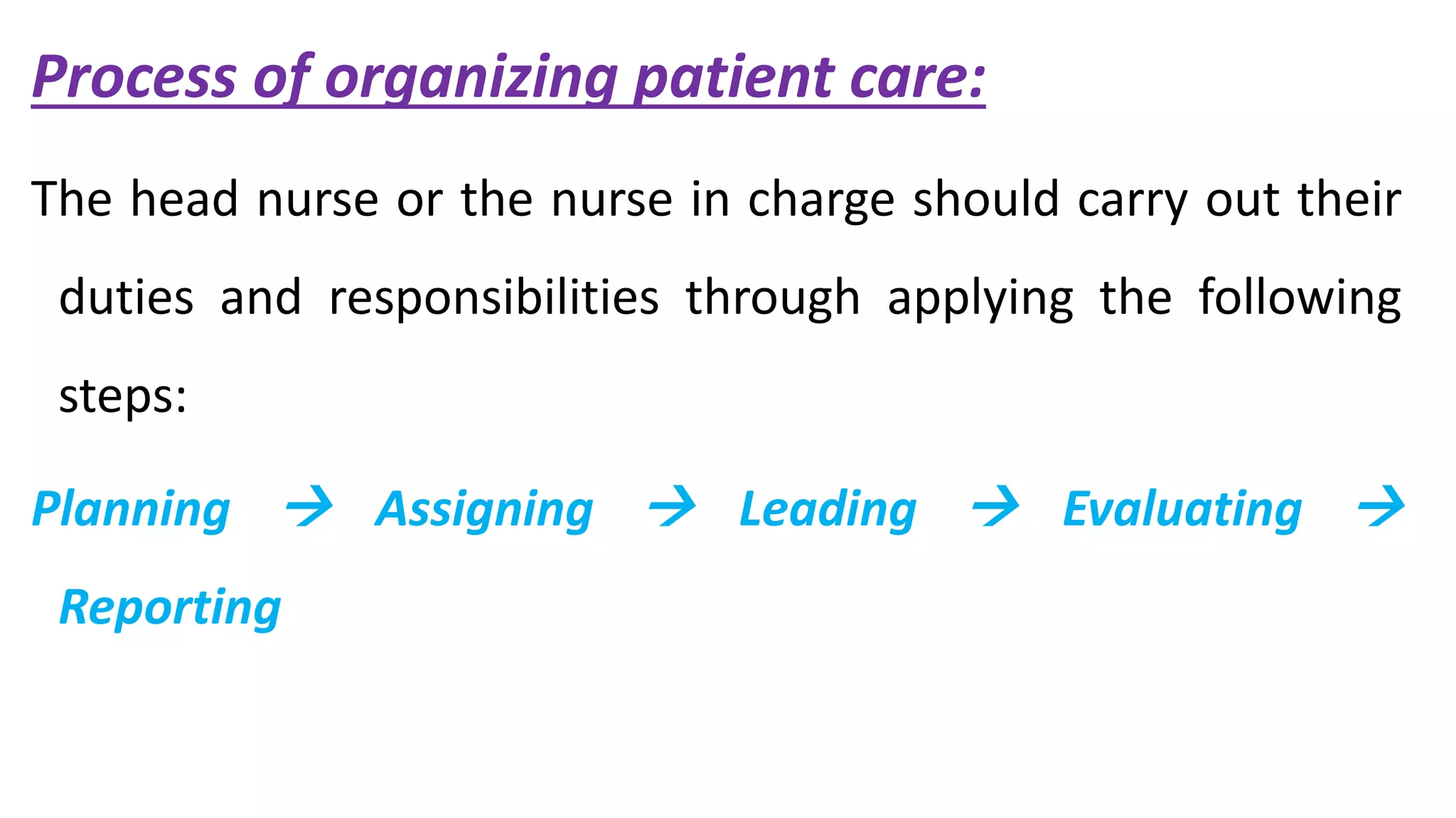 Patient care delivery system | PPTX