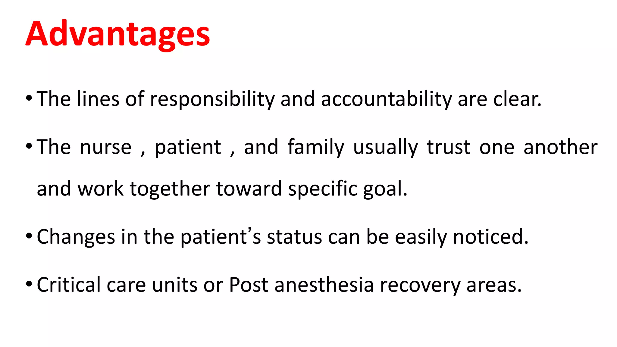 Patient care delivery system | PPTX