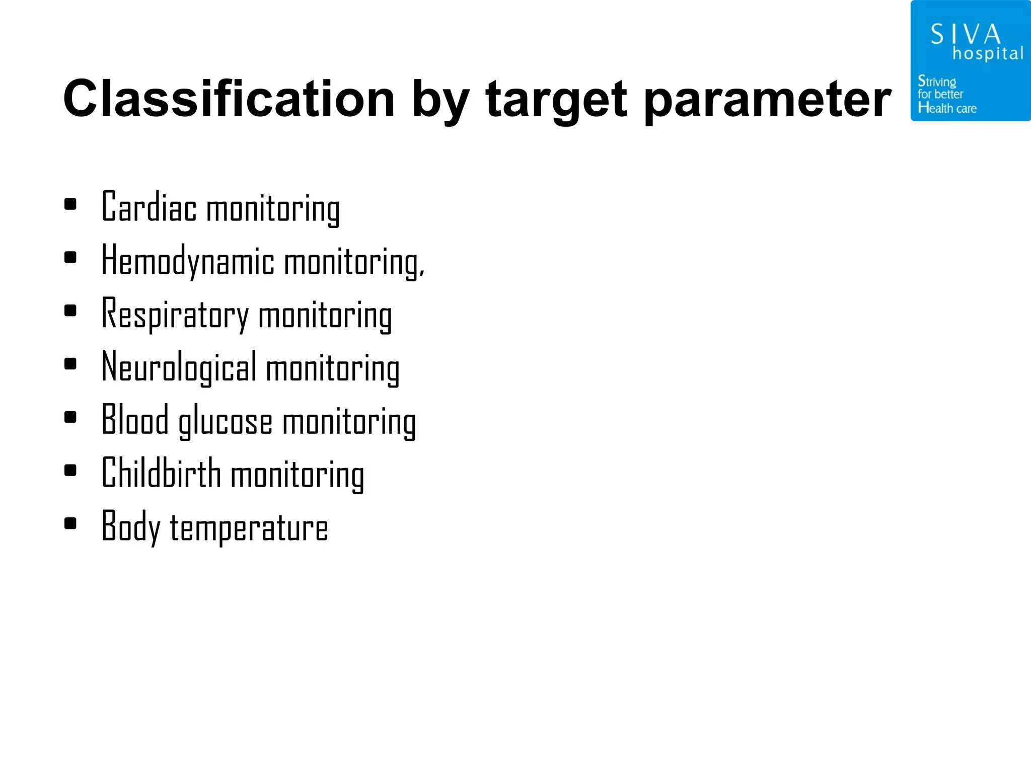 patient monitor ppt. siva hospital nagarcoil | PPT