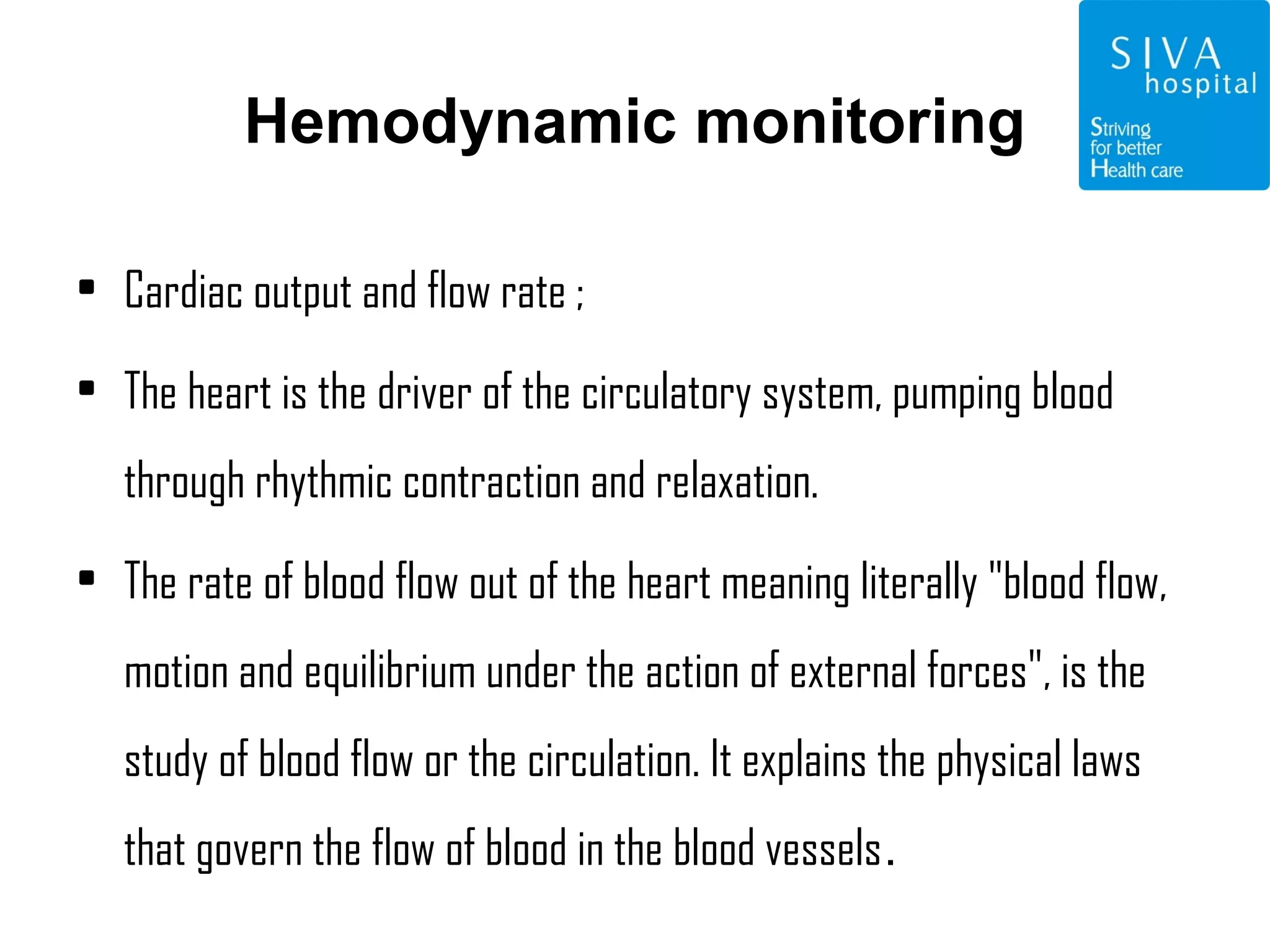 patient monitor ppt. siva hospital nagarcoil | PPT