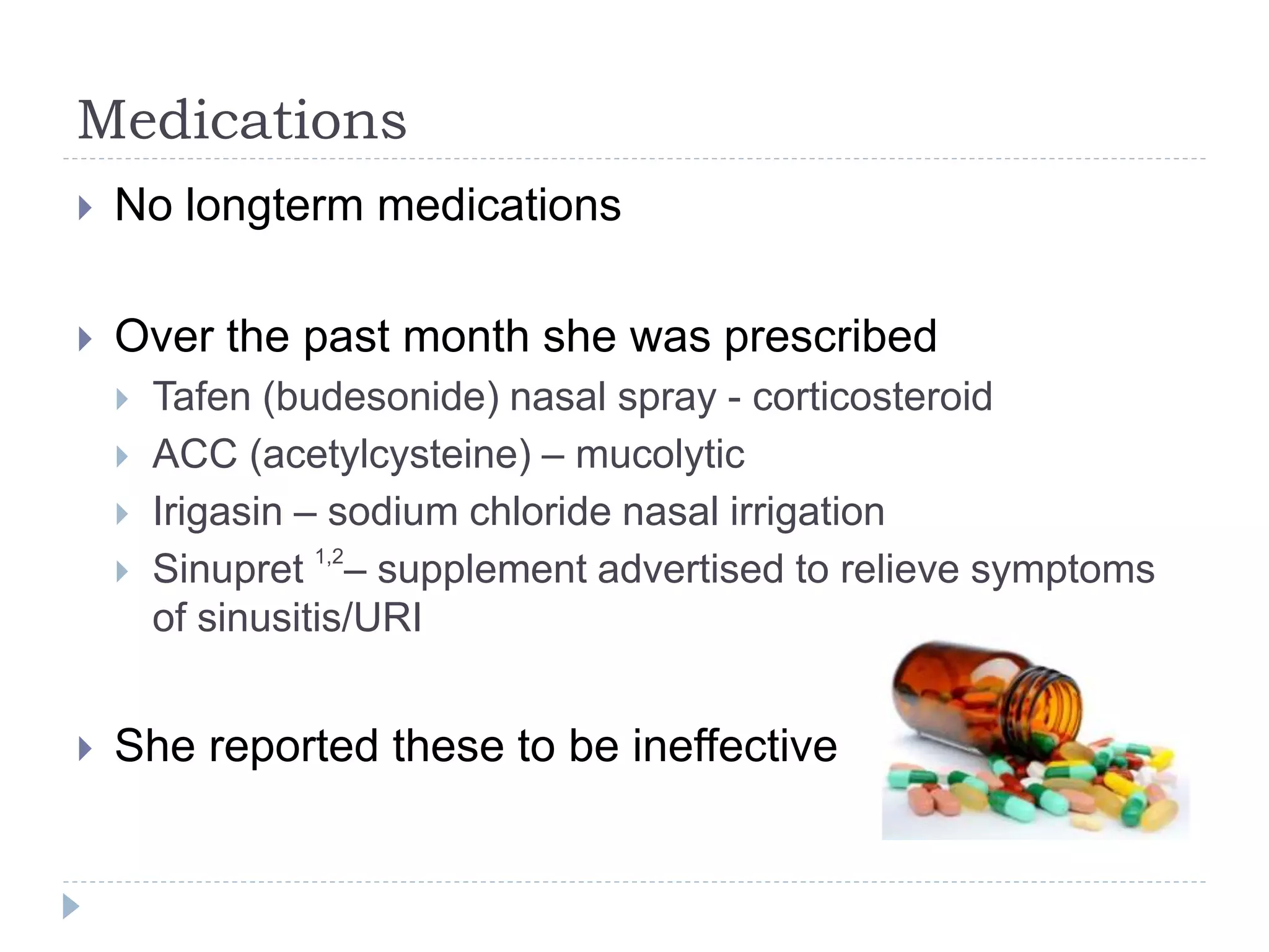 Patient case - Persistent Upper Respiratory Tract Infection *RE-UPLOAD ...