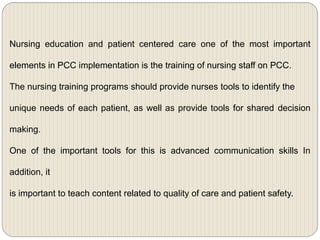 Patient centered care | PPTX
