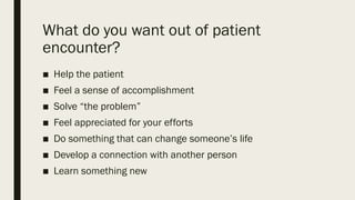 Patient Communication in surgery residency | PPTX