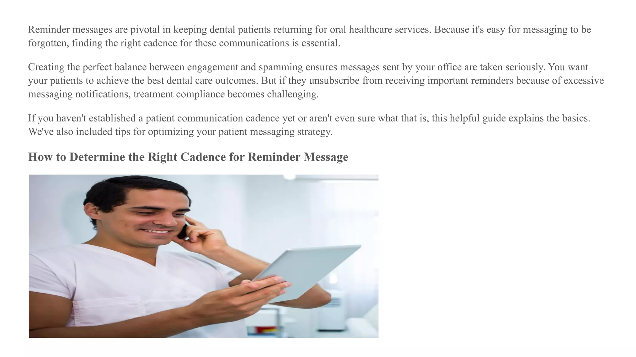 Patient Communication Cadence: What It Is And How To Define It.pdf