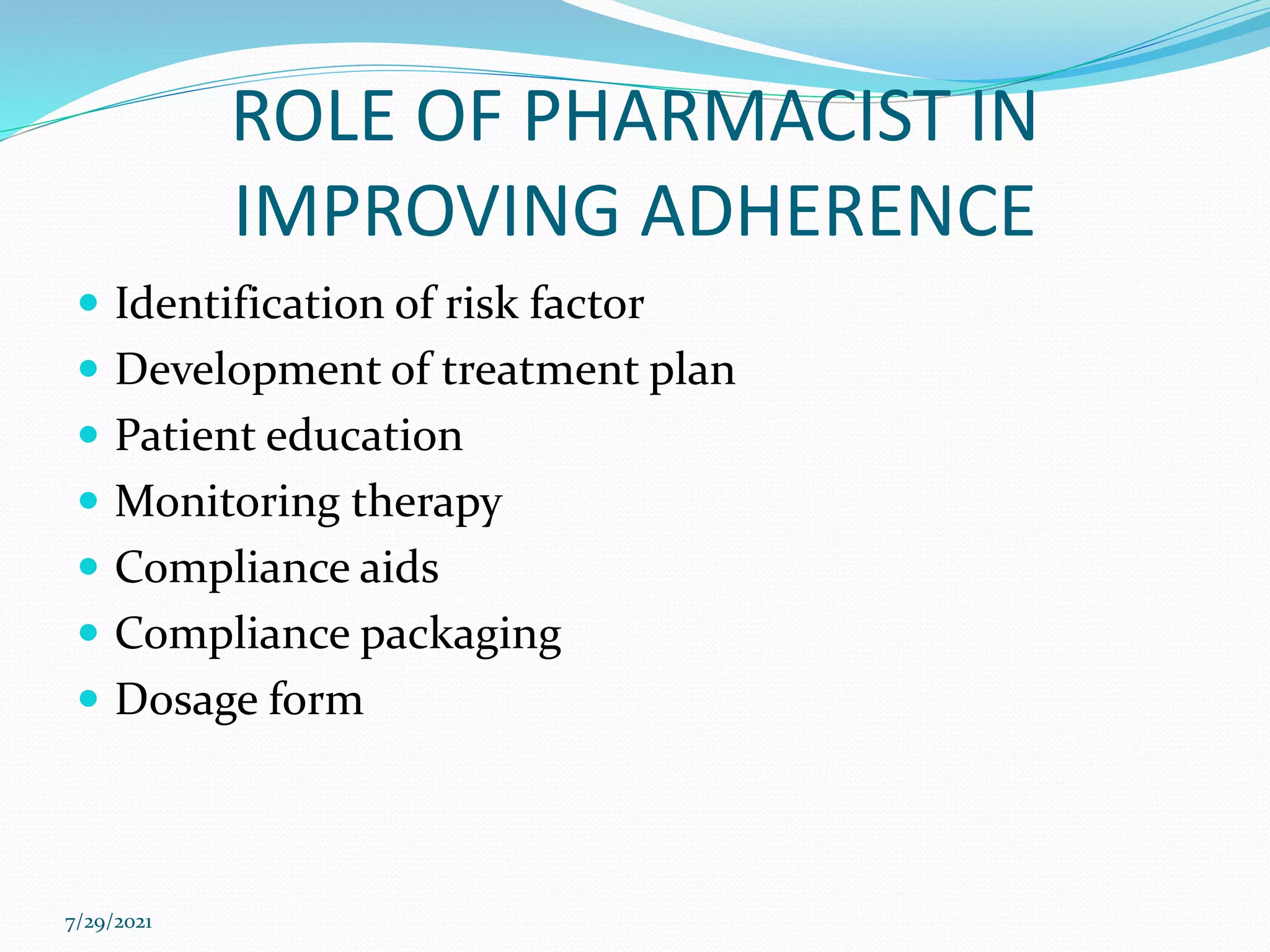 Patient compliance | PPTX