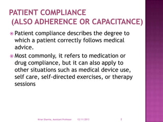 Compliance Definition
