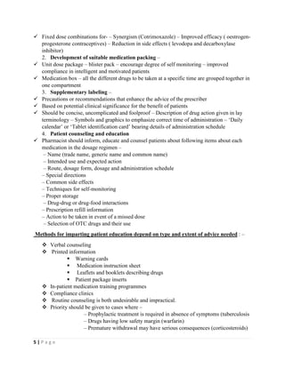 Patient compliance Pdf | PDF