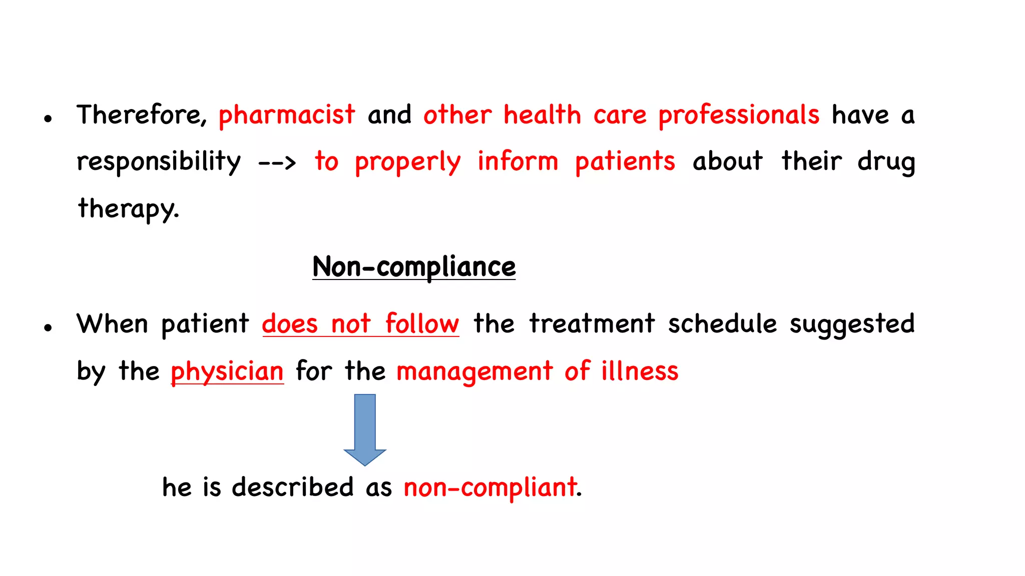Patient compliance and assessment |Method of Assessment | Strategy to ...