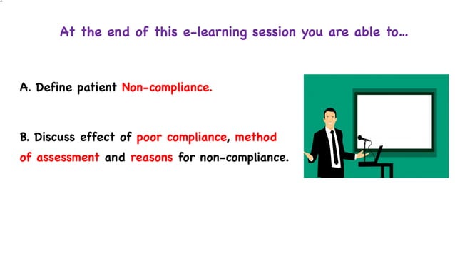 Patient compliance and assessment |Method of Assessment | Strategy to ...